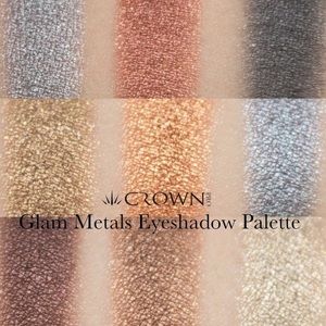 Crown Pro | Makeup | New Crown Pro Glam Metals Eyeshadow Palette | Poshmark